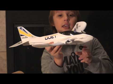 Horizon Hobby Duet RC Plane - YouTube