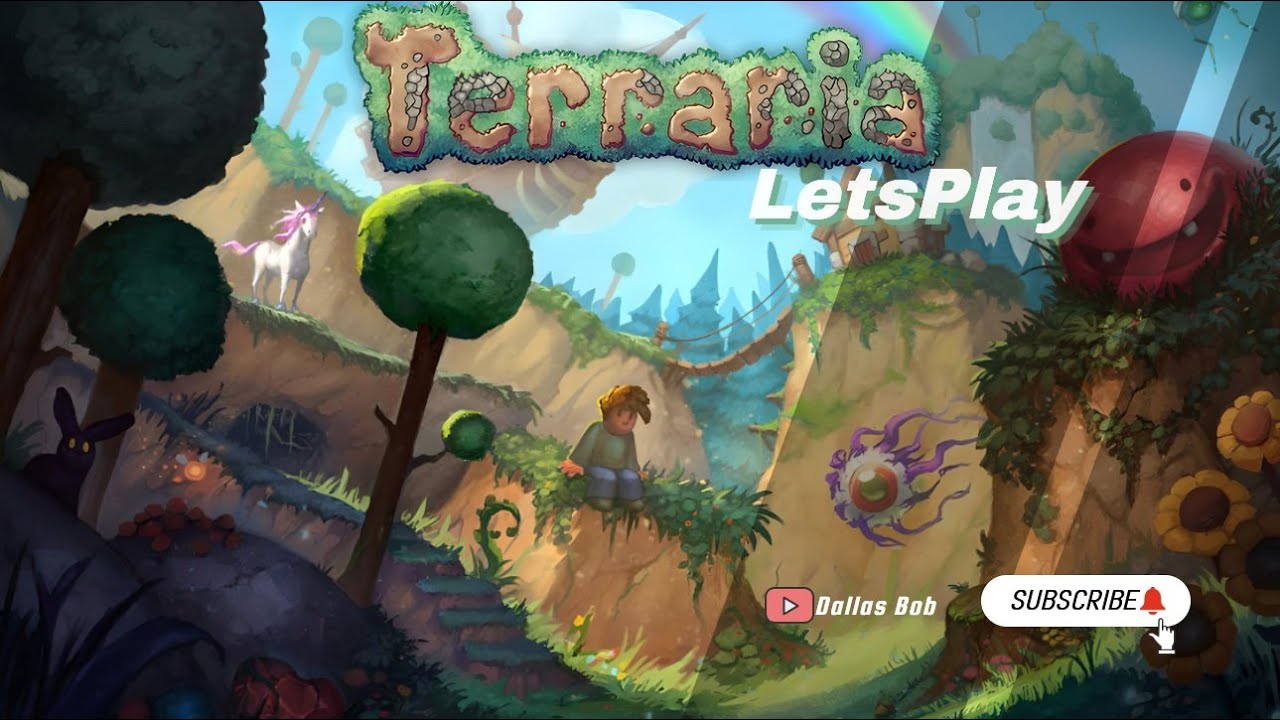 Terraria Turns 13! Anniversary Let’s Play (24) - Boss Mayhem - YouTube