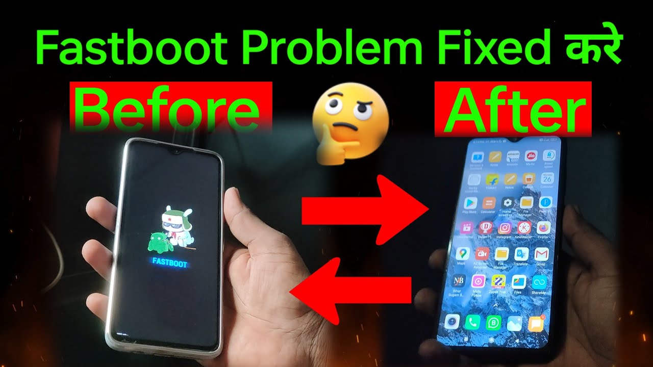 kmFastboot Problem Fixed | Redmi Phone fastboot problem ko Kaise tik ...