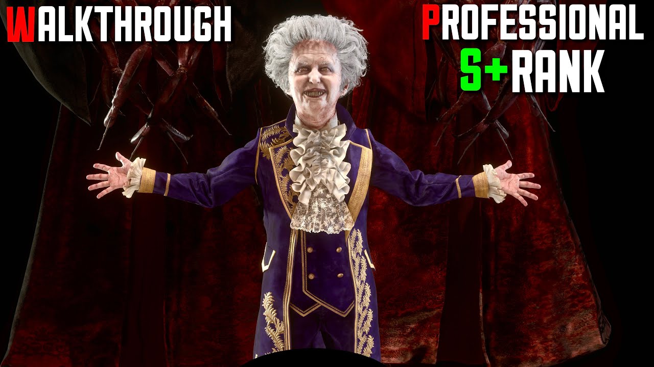 Ramon Salazar Sucks - S+ Rank PROFESSIONAL Walkthrough - Resident Evil ...