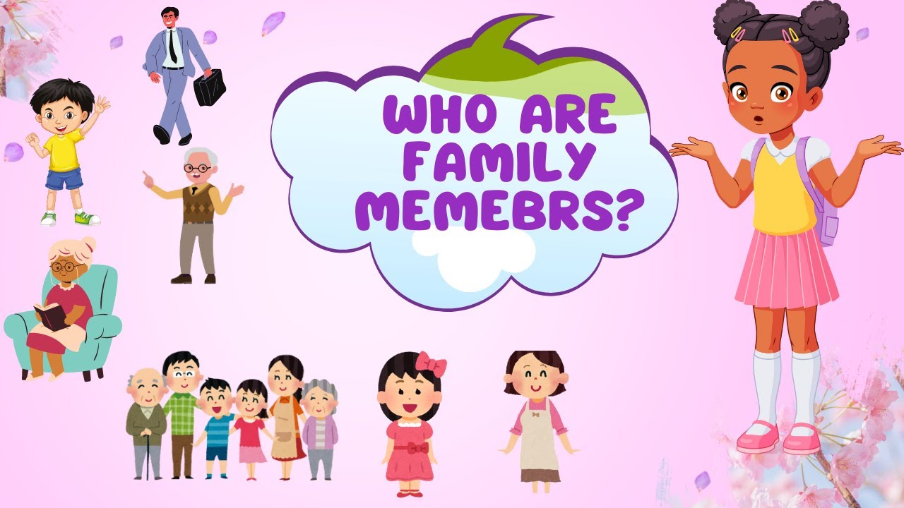 Who are family members?|English For Beginners |Daily English|Master ...