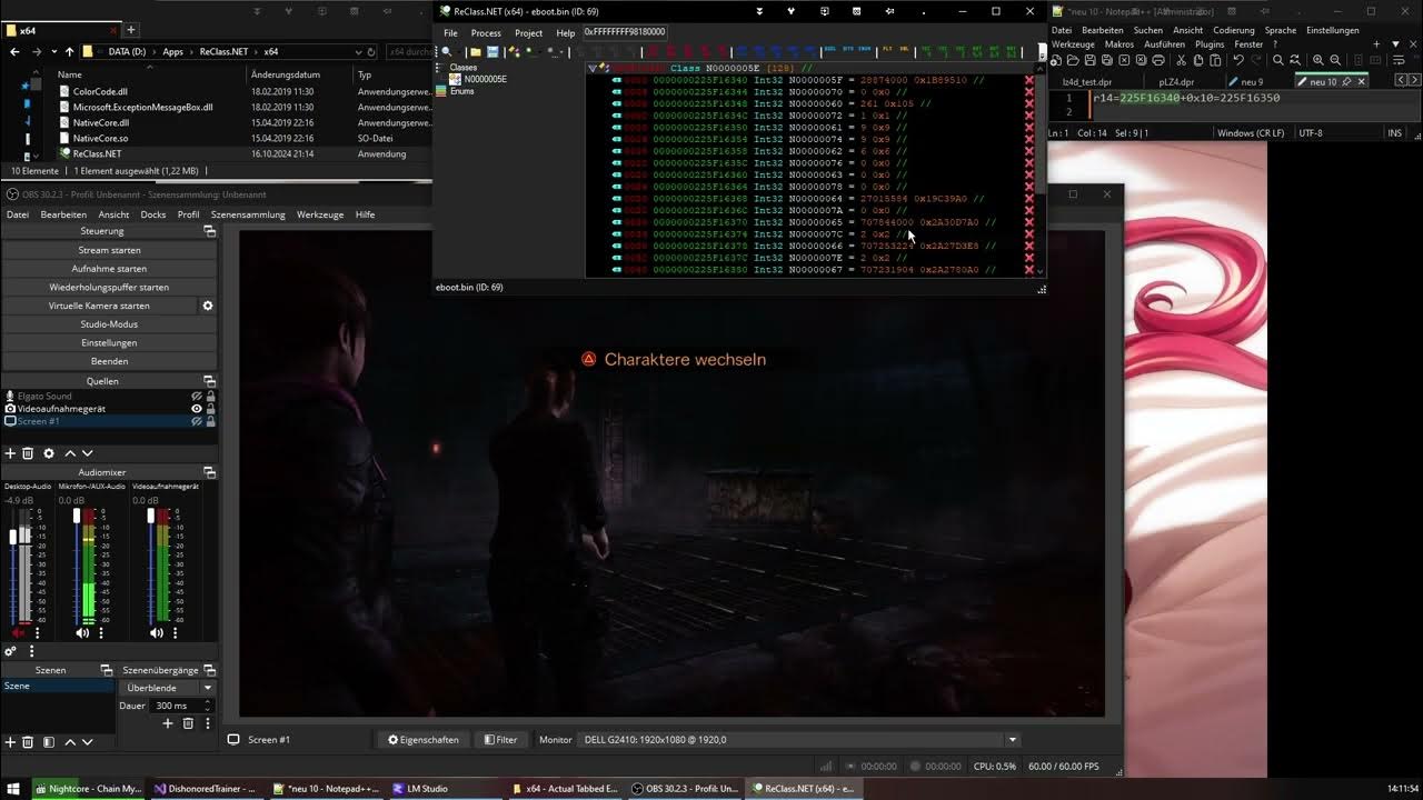 ReClass.NET on PS4, RE:Revelations 2 - YouTube