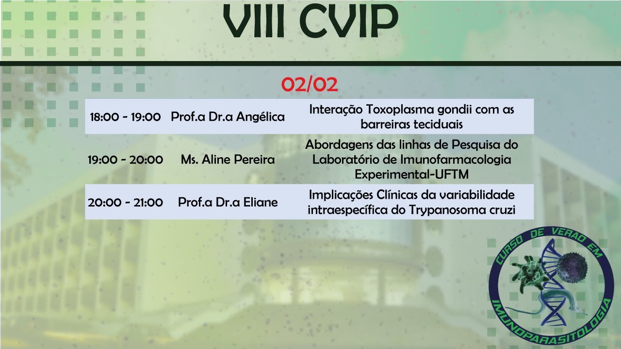 VIII CVIP - 2º Dia - YouTube