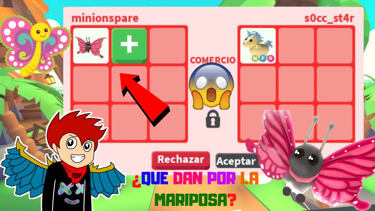 ¿QUE OFRECEN POR MARIPOSA EN ADOPT ME?/butterfly/🦋🌸/ADOPT ME/TRADES ...