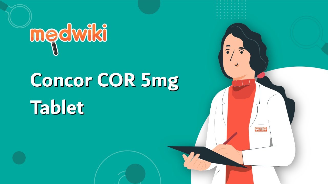 Concor COR 5mg Tablet - Uses, Work and How to take - YouTube