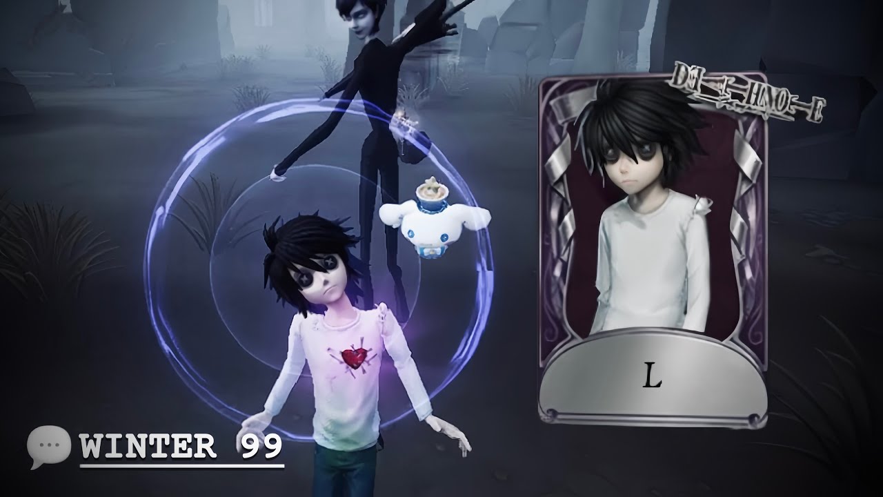 Prisoner Death Note crossover skin “L” Gameplay!!! 【Identity V】 - YouTube