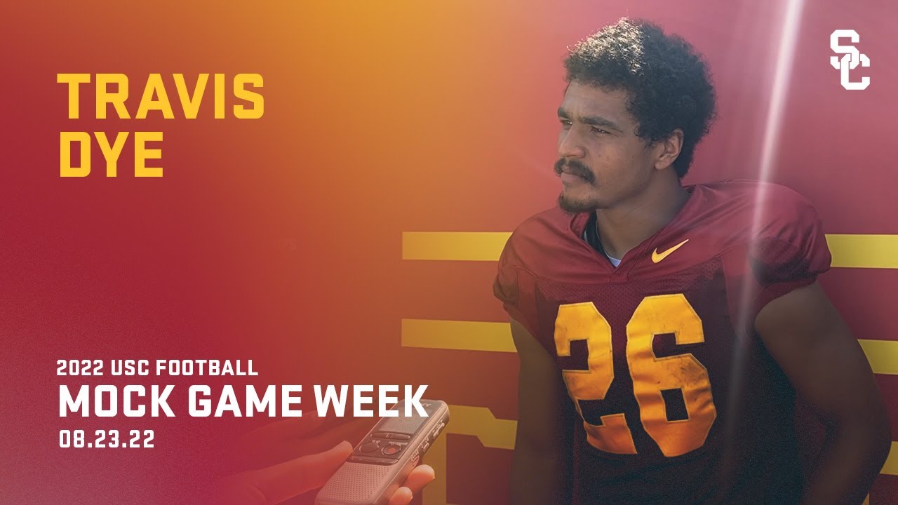 RB Travis Dye on pace of USC's offense, comfort with teammates - YouTube