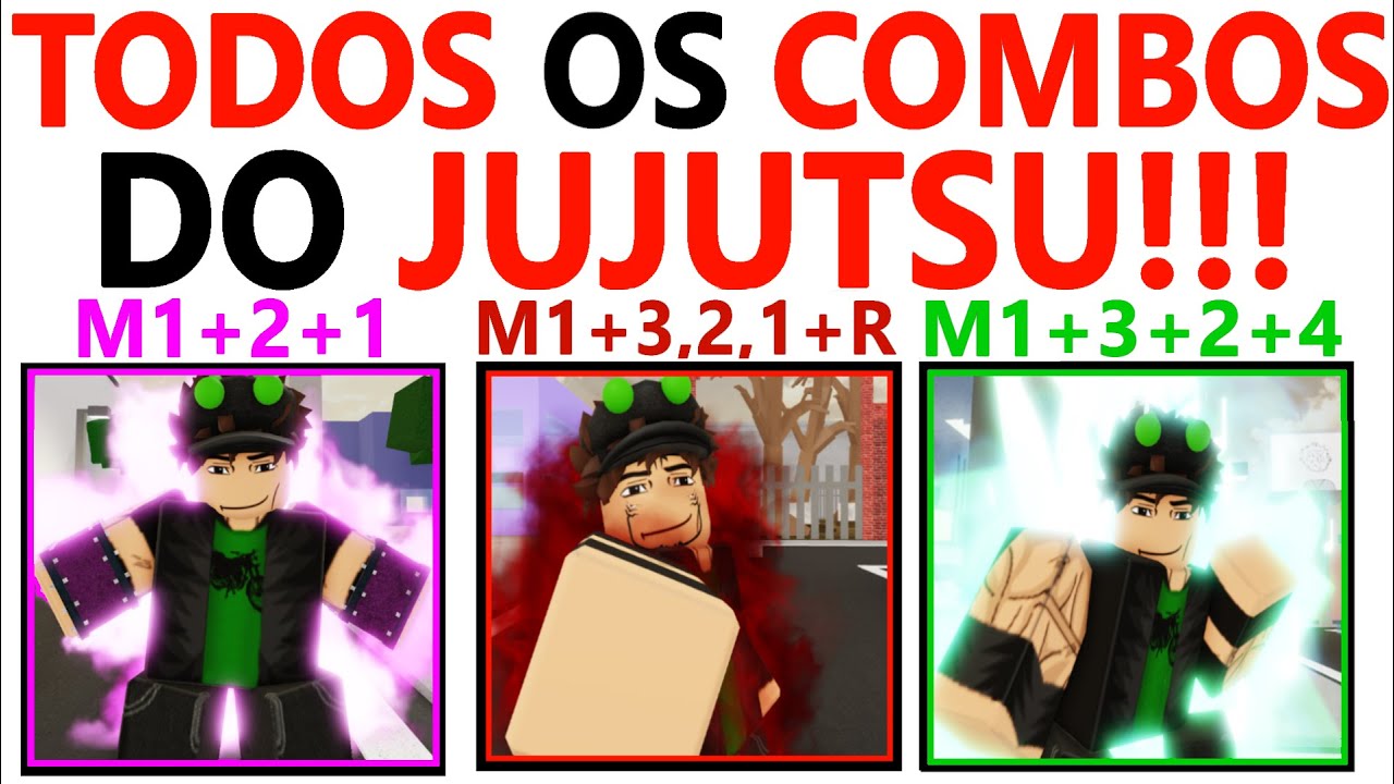 TODOS OS COMBOS/EXTENDERS do JUJUTSU SHENANIGANS!!! - YouTube