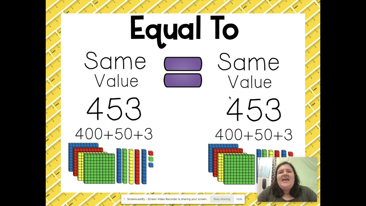 Math Grade 2 2.NBT.4 Comparing Numbers - YouTube