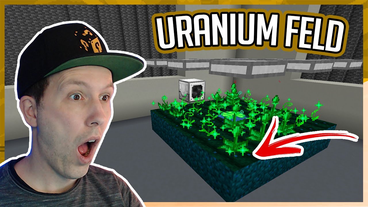 OP URANIUM FELD | Minecraft MEGA | Modpack ATM7 | 28 - YouTube