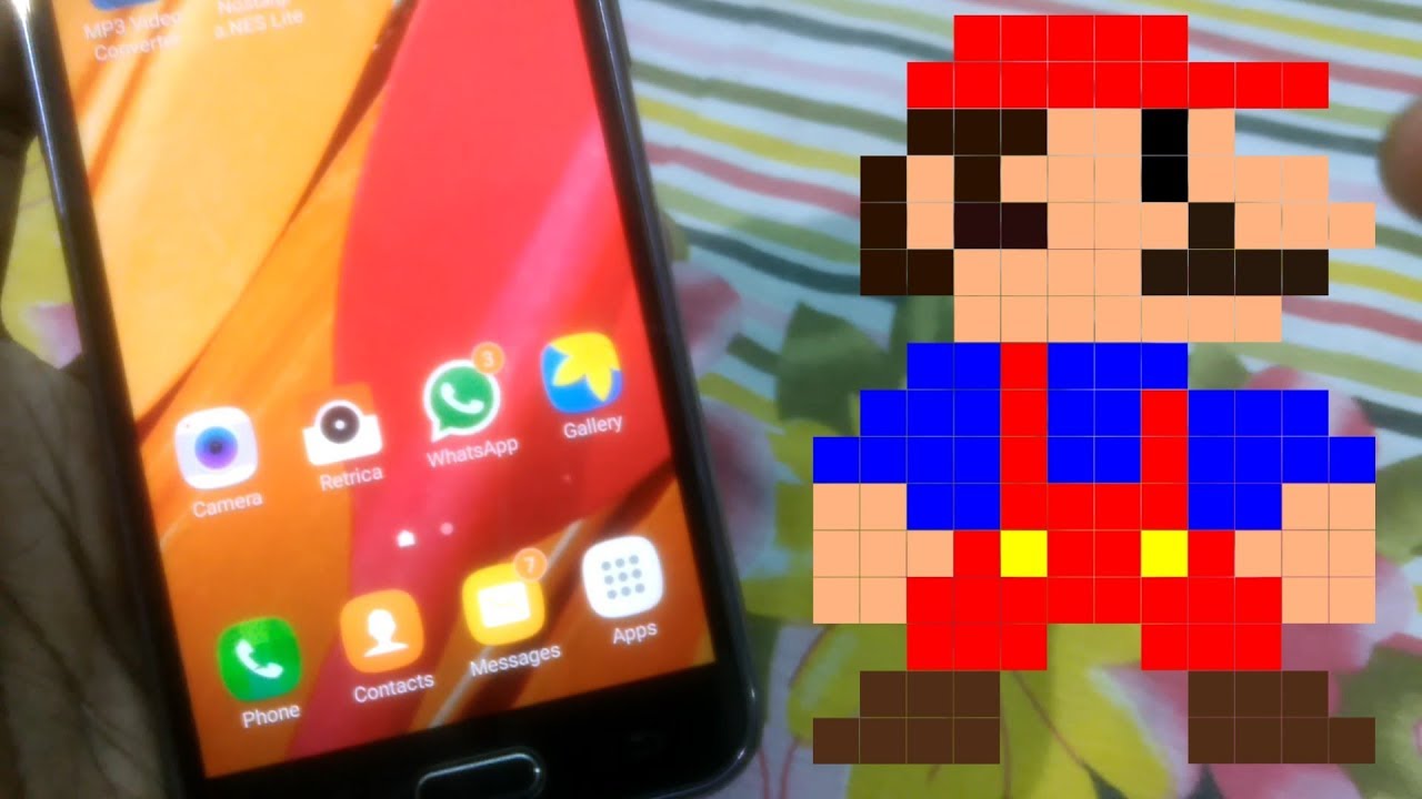 How to play Super Mario game in Android with joystick - YouTube