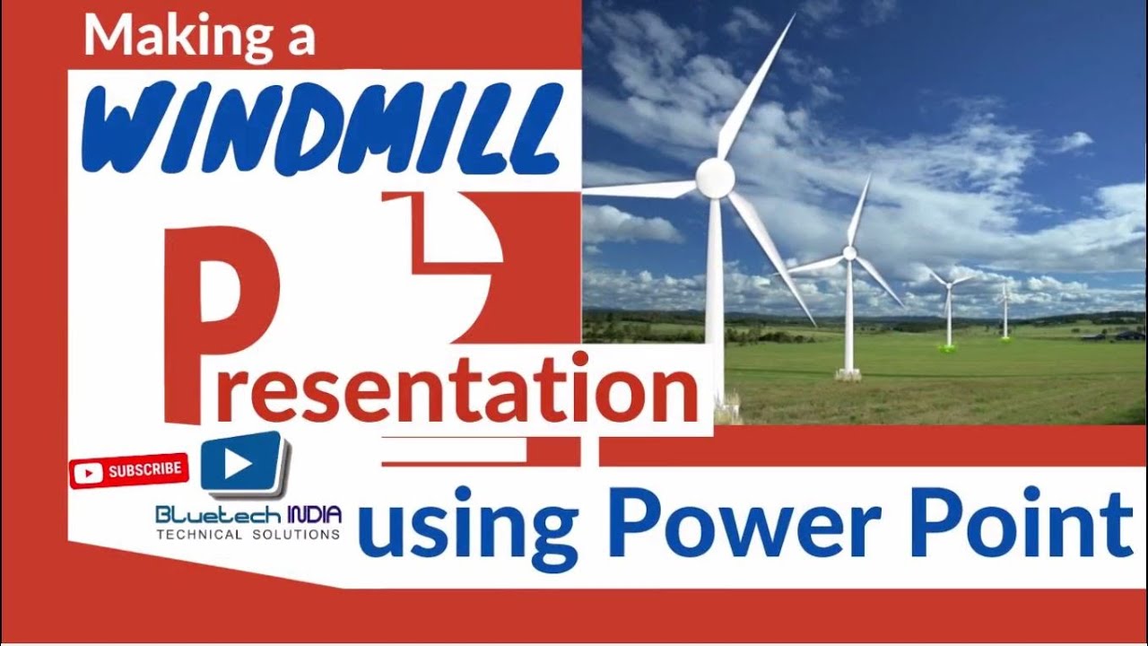 Windmill Animation using Power Point application - YouTube