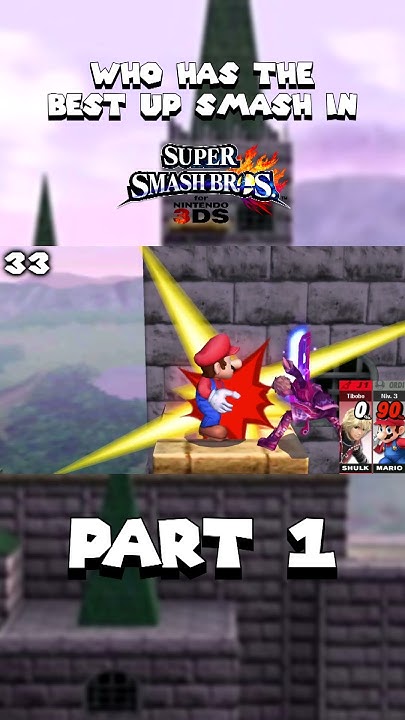 Who has the strongest UP SMASH ? (Part 1) - YouTube