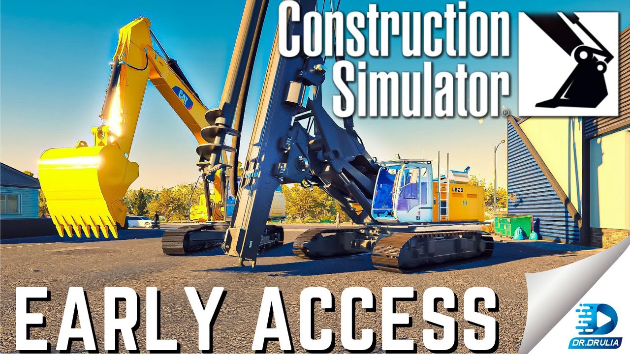 EARLY ACCESS!!!! CONSTRUCTION SIMULATOR!!! - YouTube