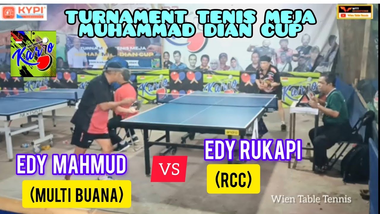 Edy Mahmud (MULTI BUANA) 🆚 Edy Rukapi (RCC)||MUHAMMAD DIAN CUP||GOR ...