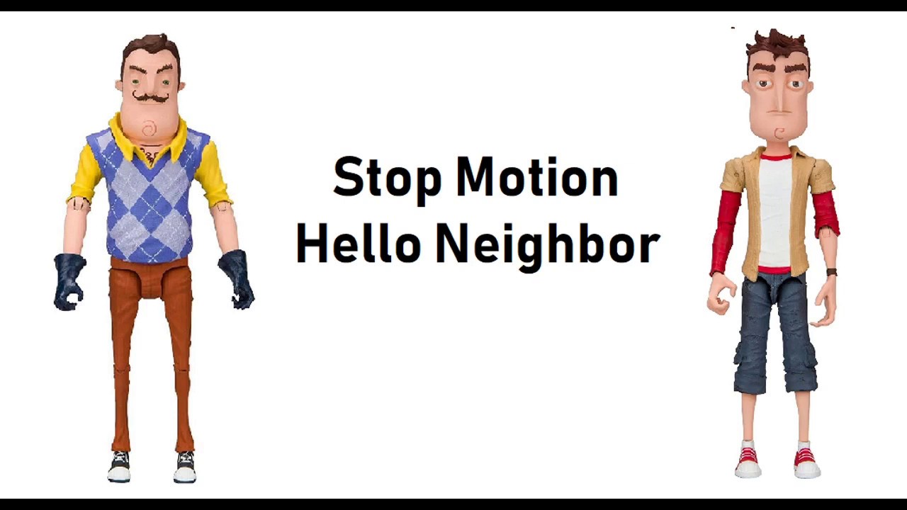Animação em Stop Motion do Hello Neighbor - YouTube
