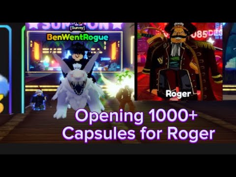 OPENING 1000 SUMMER CAPSULES FOR SECRET ROGER (Anime Adventures) - YouTube