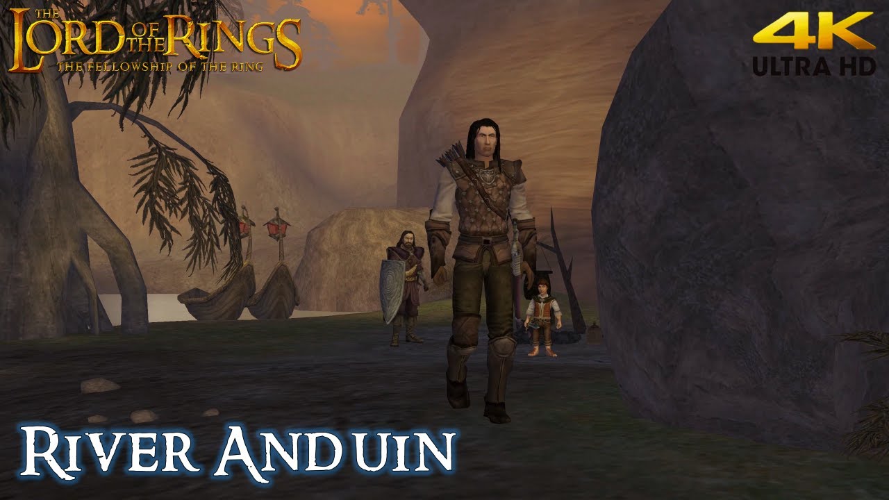 Lord of the Rings Fellowship of the Ring - River Anduin - Walkthrough ...