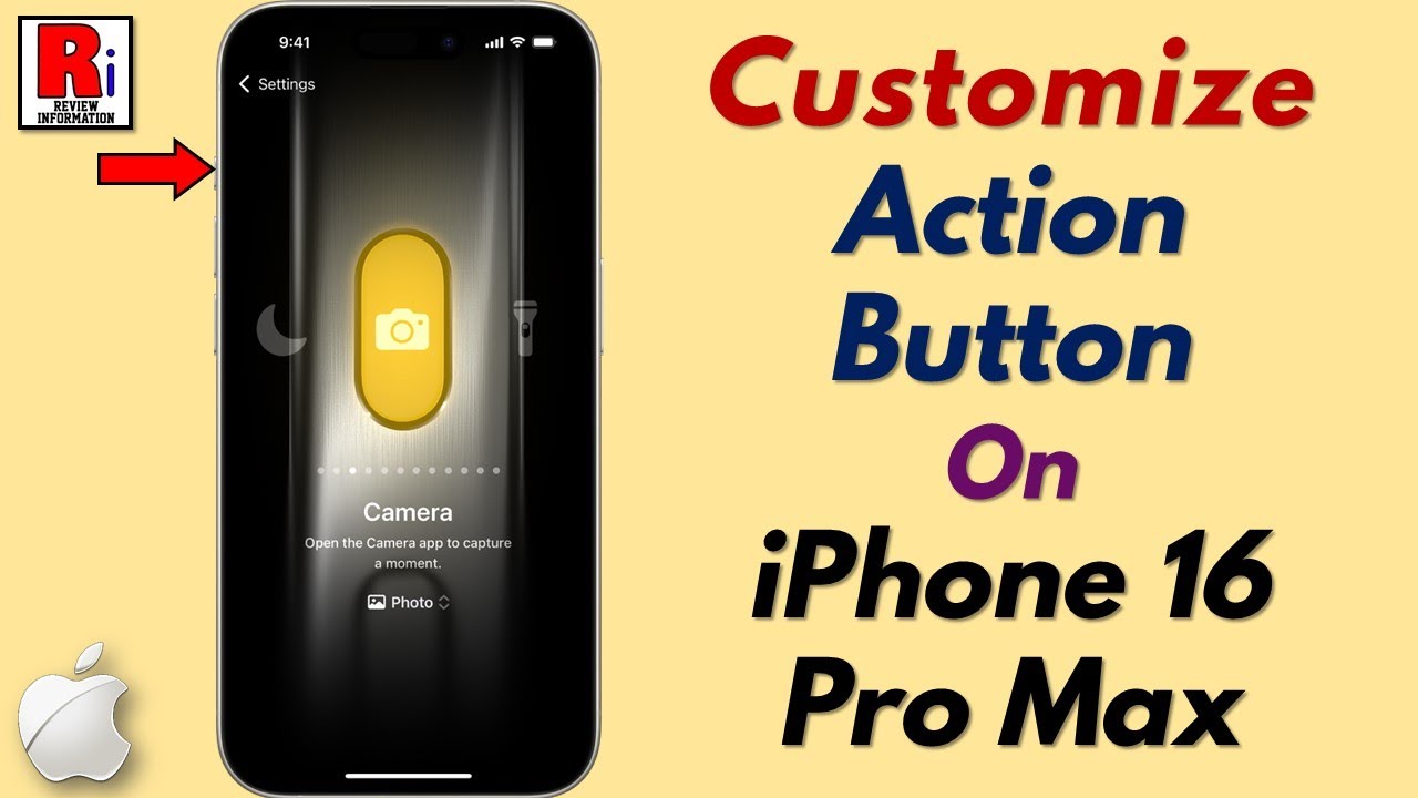 How to Use and Customize the Action Button on iPhone 16 Pro Max - YouTube