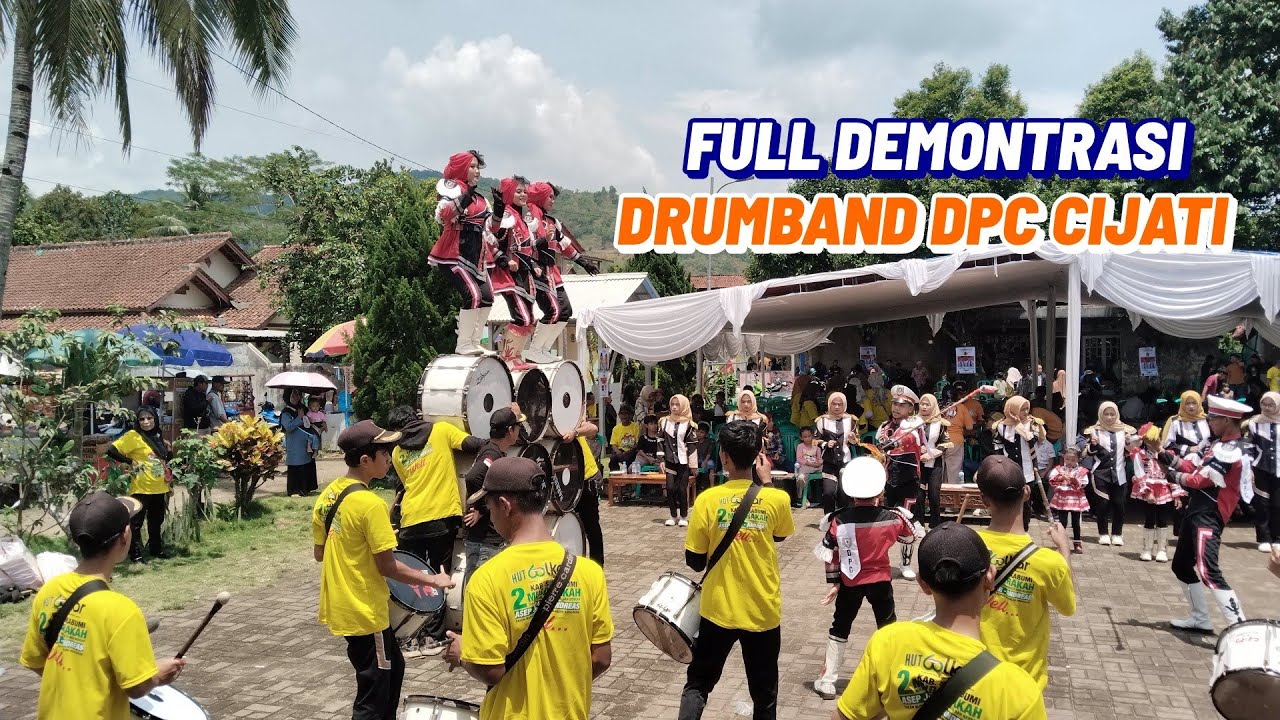 FULL DEMONTRASI DRUMBAND DPC CIJATI - YouTube