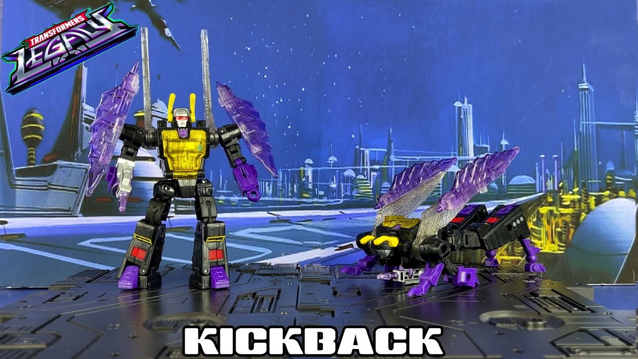 Transformers Legacy Insecticon Kickback Review - YouTube