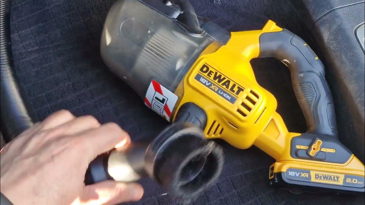 Сколько времени работает безпроводной пылесос Dewalt 18V DCV501LN на ...