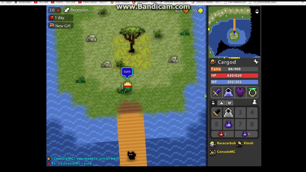 RotMg New Nexus Hidden Areas - YouTube