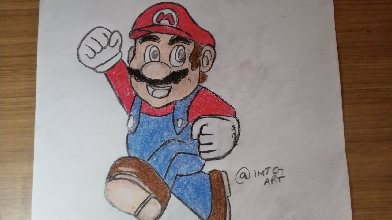 How to DRAW SUPER MARIO BROS | The Super Mario Bros.Movie - YouTube