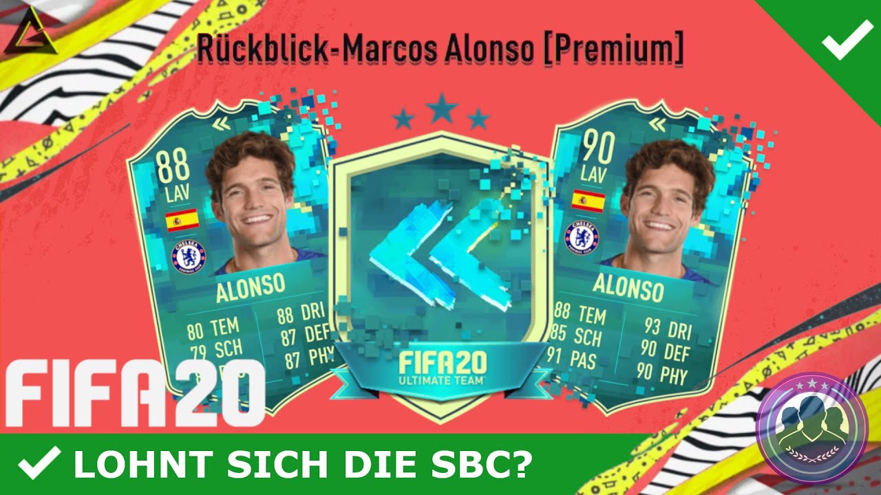 NEUE PREMIUM FLASHBACK SBC! 😍 RÜCKBLICK-MARCOS ALONSO SBC! [LOHNT SICH ...