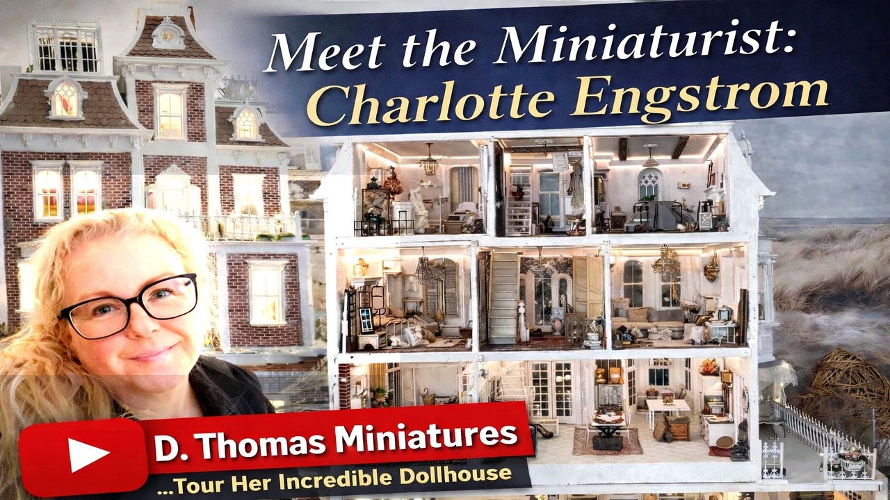 Meet the Miniaturist Charlotte Engstrom - YouTube
