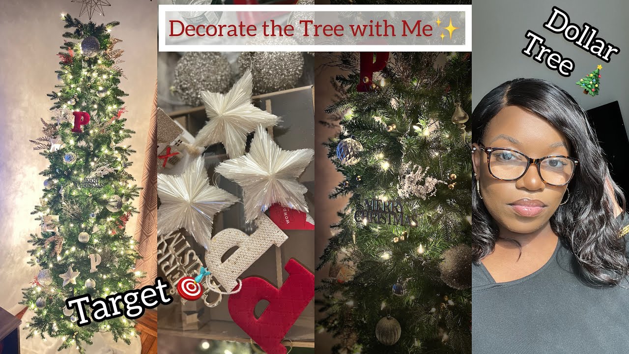 ITS TIIIIIME!🎄LETS DECORATE THE CHRISTMAS TREE! STEP BY STEP TUTORIAL ...