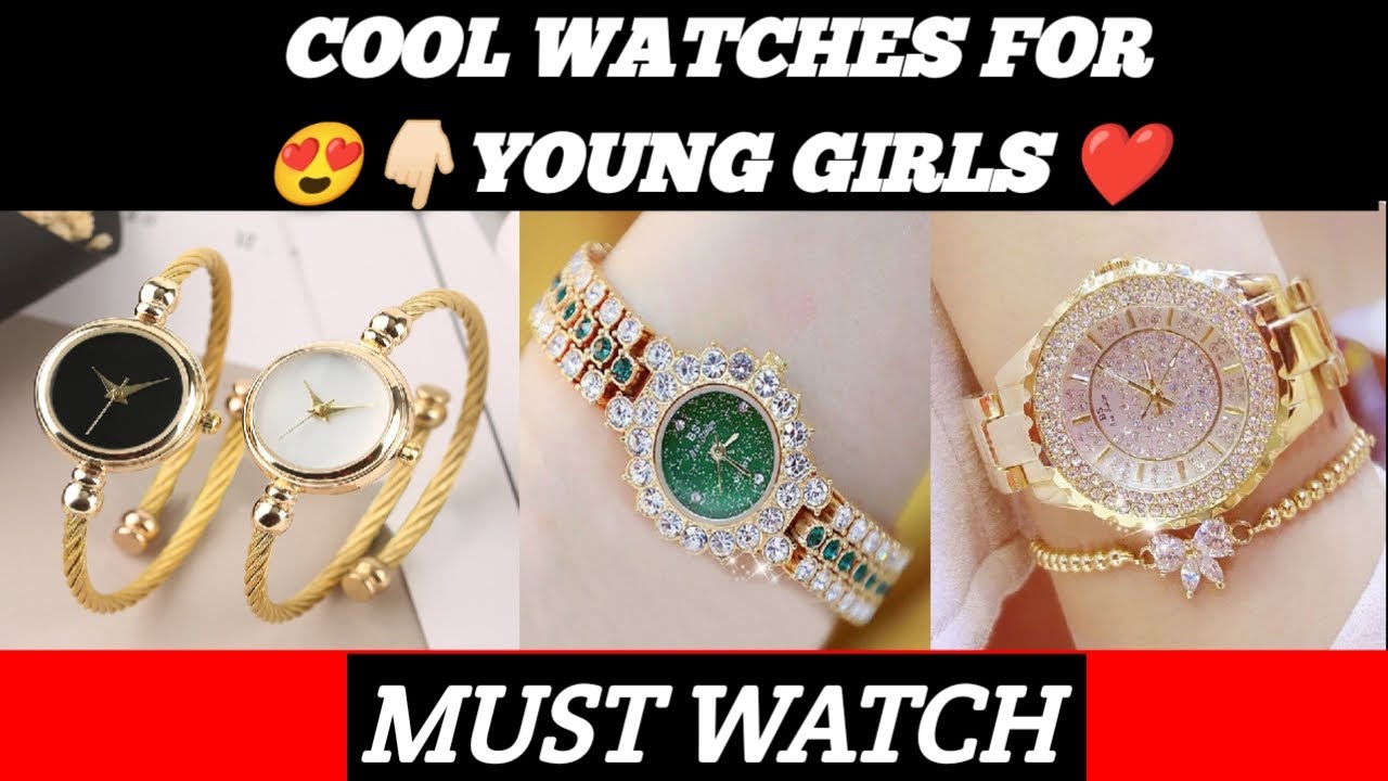 Latest Gold Watches Designs For Girls || Gold Watches modern style ...