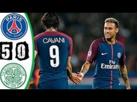 PSG VS CELTIC 5-0 LIGA CHAMPIONS ALL GOALS & HIGHLIGTS 22/11/2017