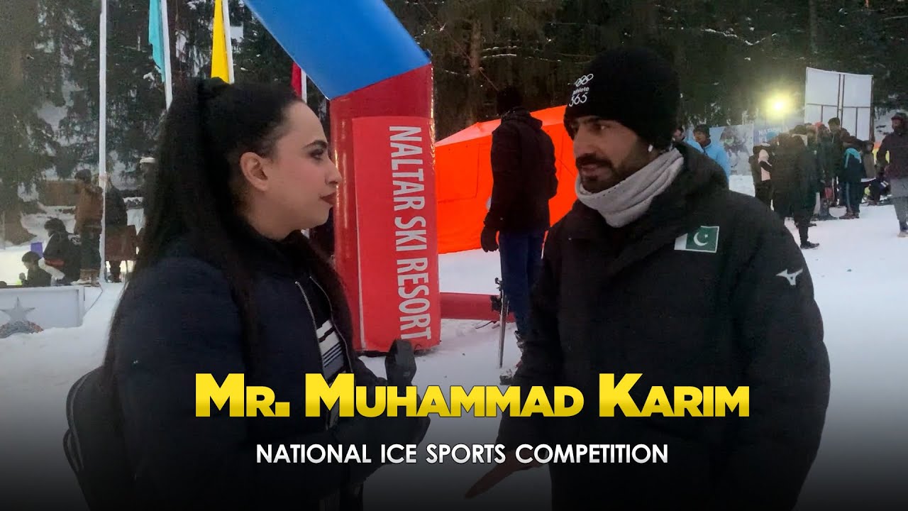 Interviewing National Champion Muhammad Karim at National Ice Sports ...