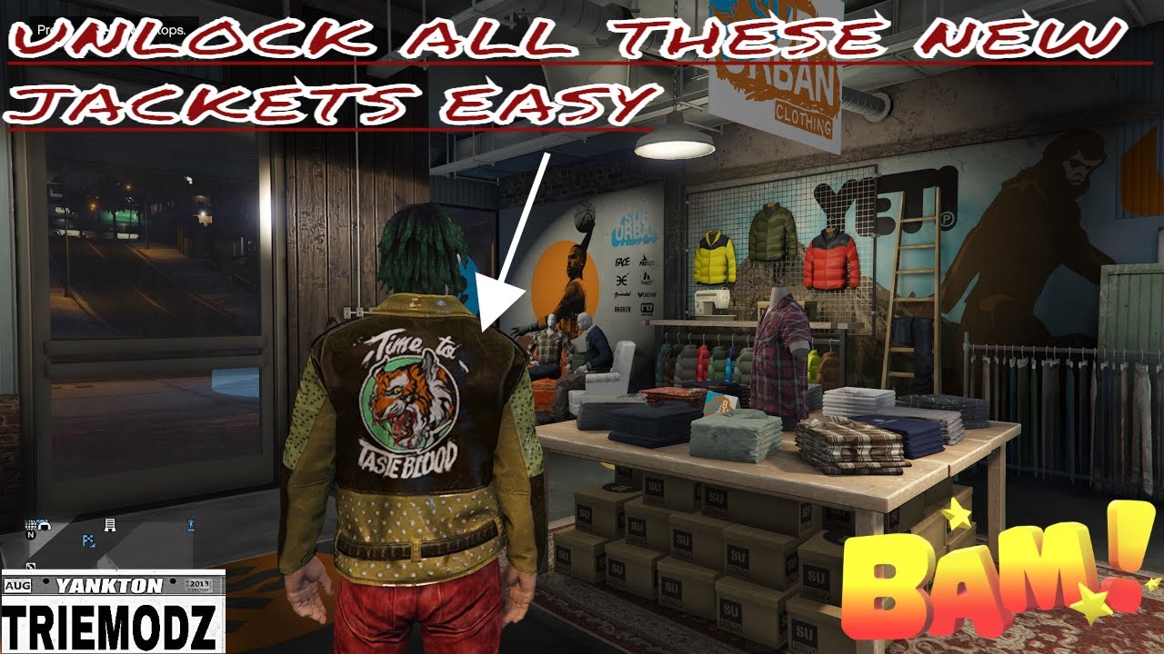 💣EASY AND FAST UNLOCK UNRELEASED JACKETS💣NEW GEN(GTA ONLINE) TASTE ...