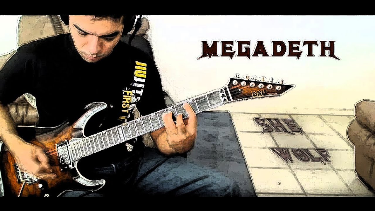 Megadeth - She Wolf (Guitar Cover) - YouTube