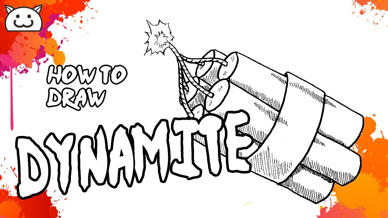 How to Draw Dynamite - YouTube