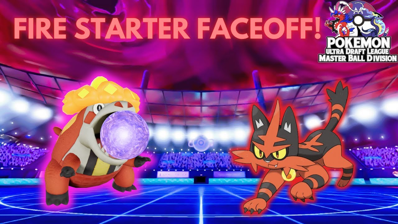 Battle of the Fire starters! | Pokemon Draft League | PUDL Masterball ...