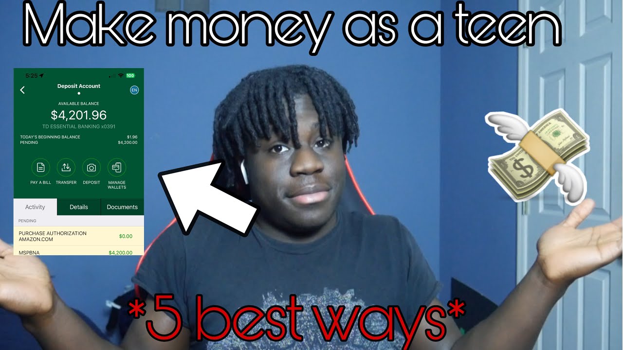 5 best ways to make money as a teen in 2025 - YouTube
