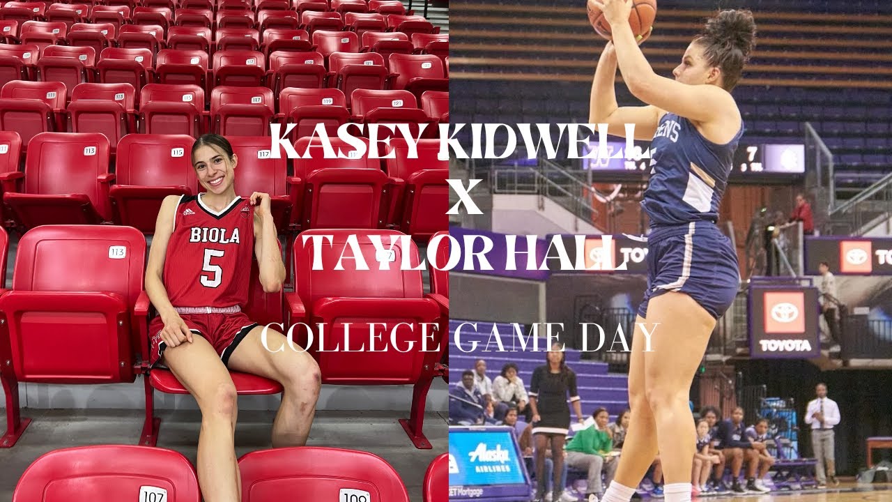 COLLEGE HOOPS GAME DAY COLLAB | Kasey Kidwell & Taylor Hall - YouTube