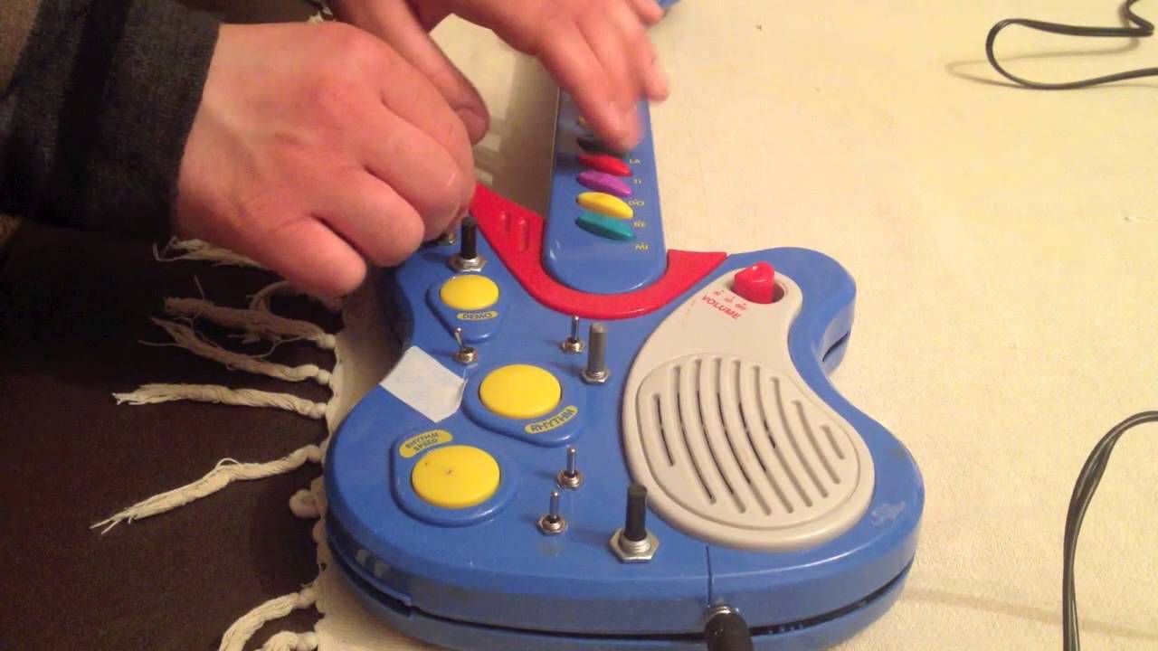 Circuit Bent Fun Years Guitar - YouTube