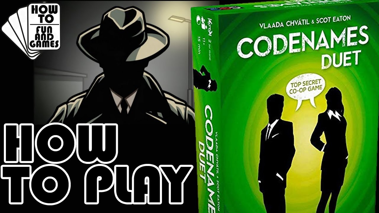 How To Play Codenames Duet YouTube How To Play Codenames Duet YouTube