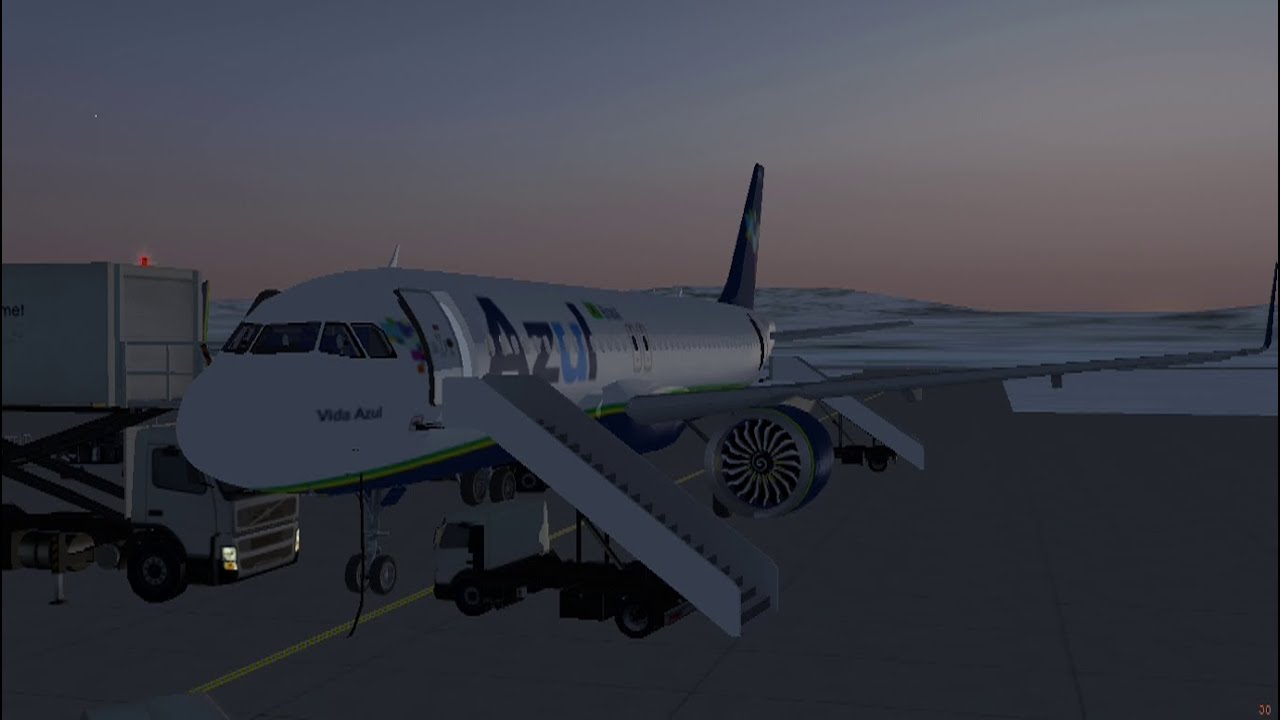 FlightGear a320_(UİAE to ZMCD) Full Flight - YouTube