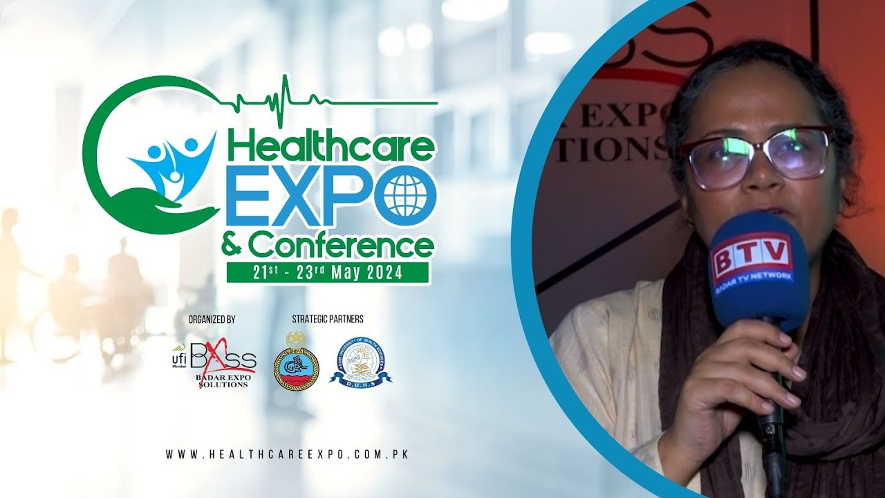 Prof. Dr. Huma Ali, Principal, JSMU | Healthcare Expo & Conference 2024 ...