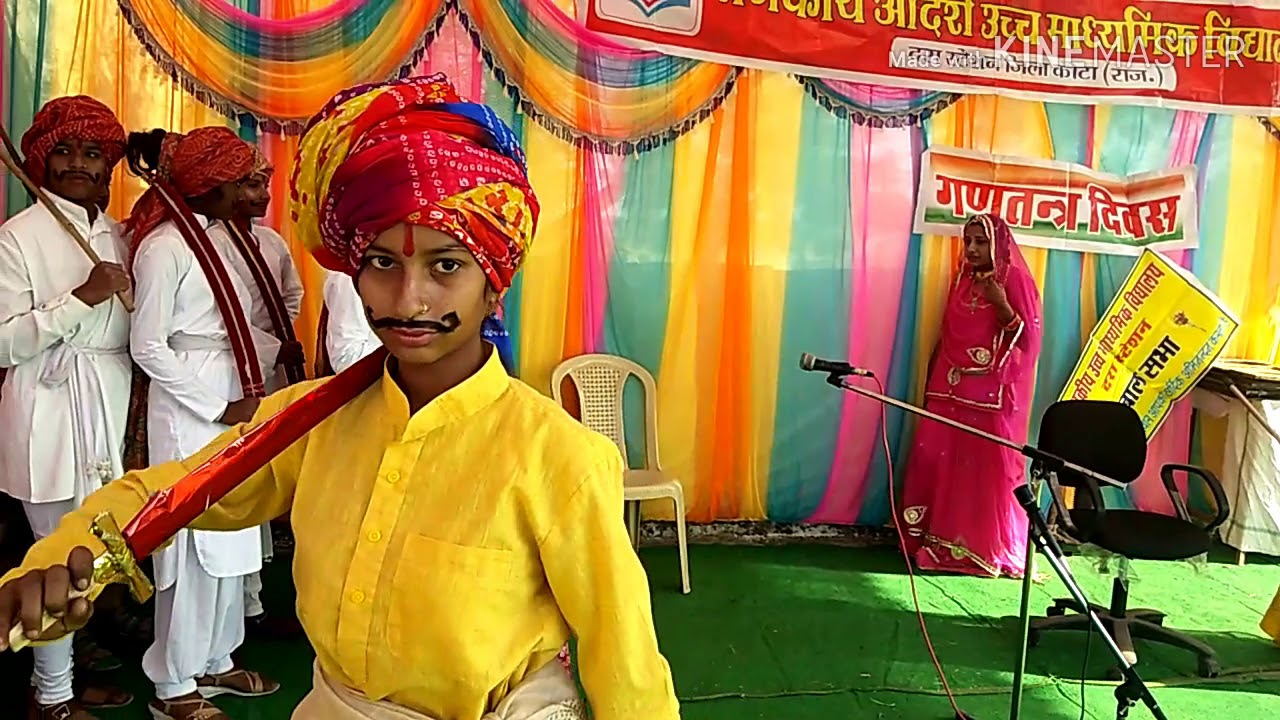 Rajputana's brave queen hadi rani play by students in Dara Station ...