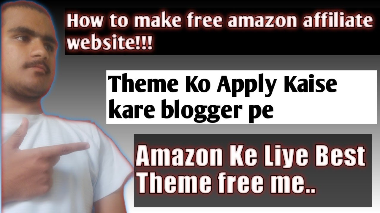 how to apply new theme in blogger for Amazon in 2023| Part 1 | Amazon ...
