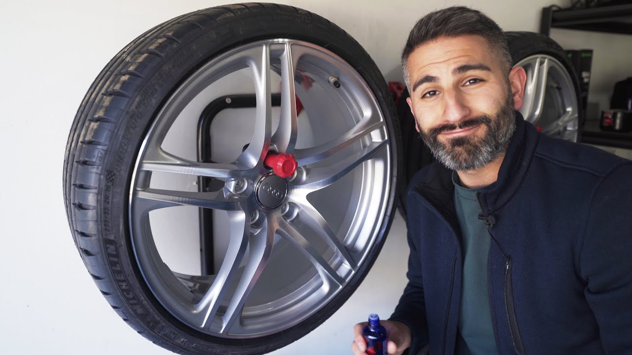 How to Ceramic Coat Your Wheels! Best DIY Prosumer Ceramic? - YouTube