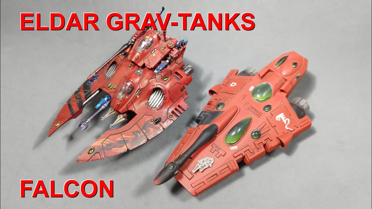 Eldar Falcon Historias de mi ejercito Saim-Hann - YouTube