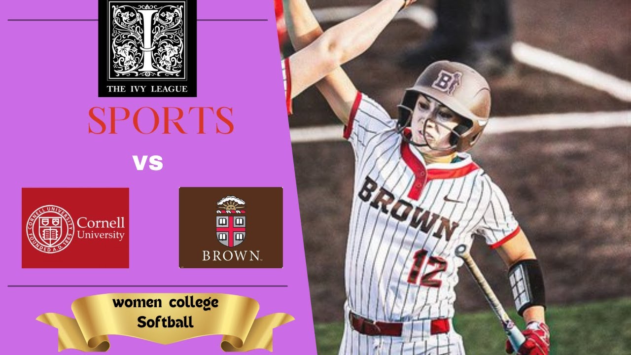 Brown vs Cornell NCAA Softball Showdown 2025 – Full Game Highlights ...