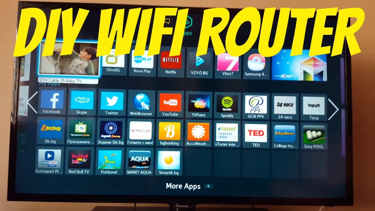 DIY WiFi Router - YouTube